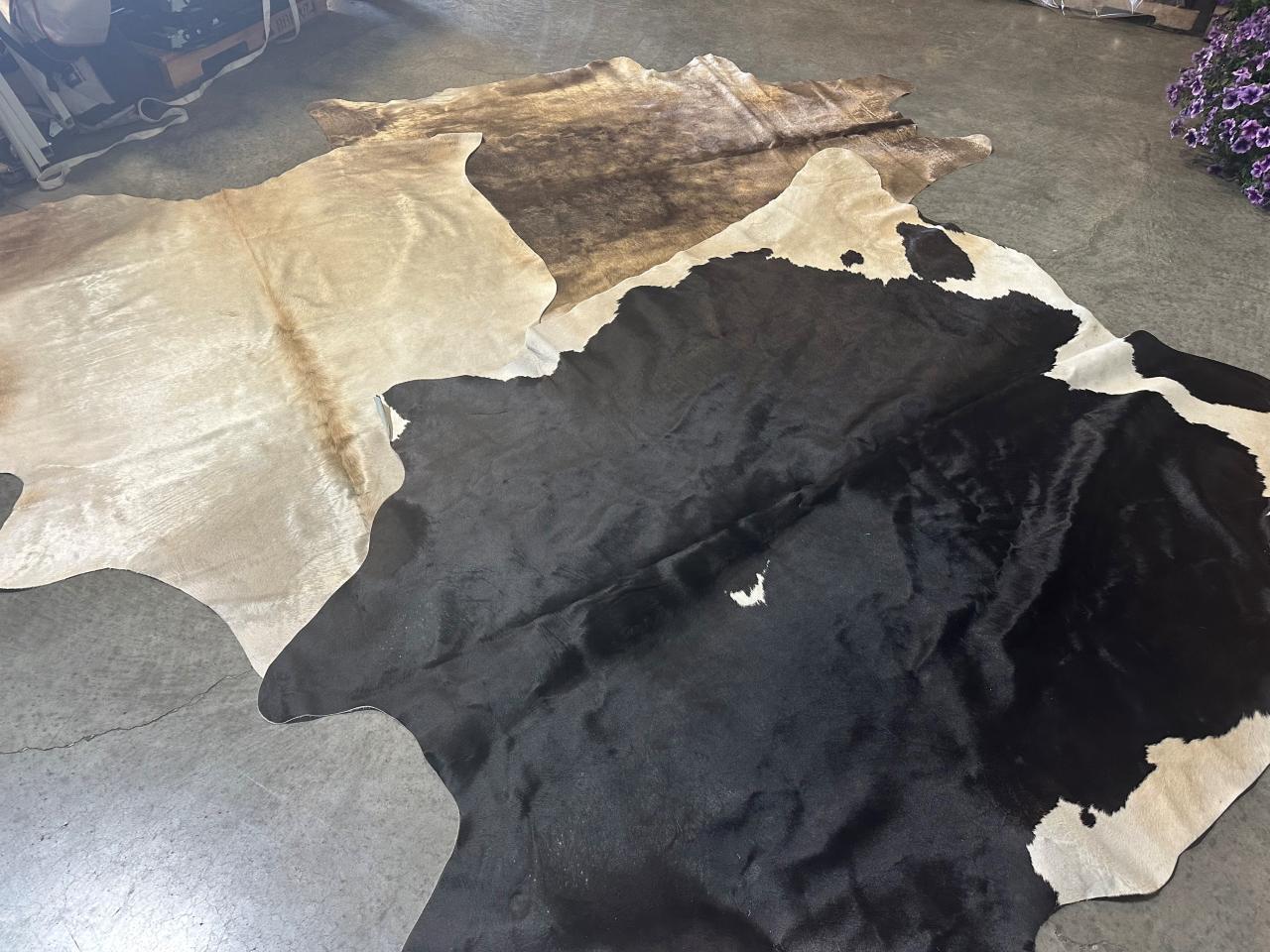 Real Cowhide Rug | GALLATIN EVENT RENTAL